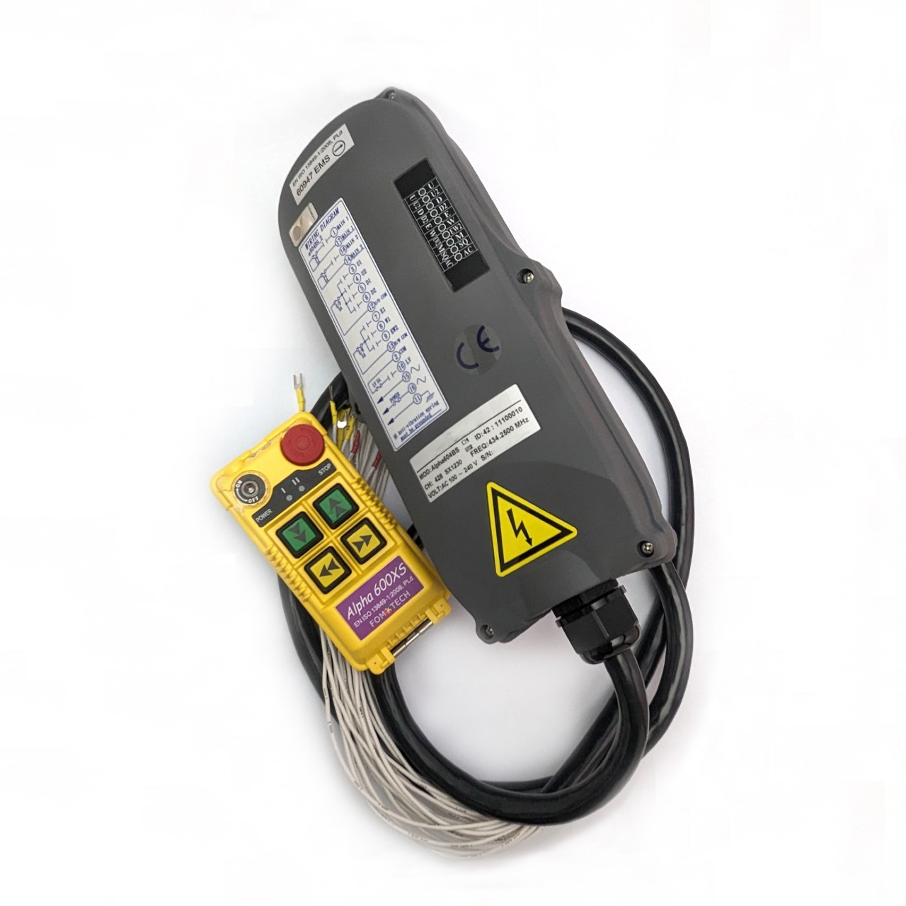 Alpha 604AS | 福倉電子-工業用無線電遙控器最佳選擇